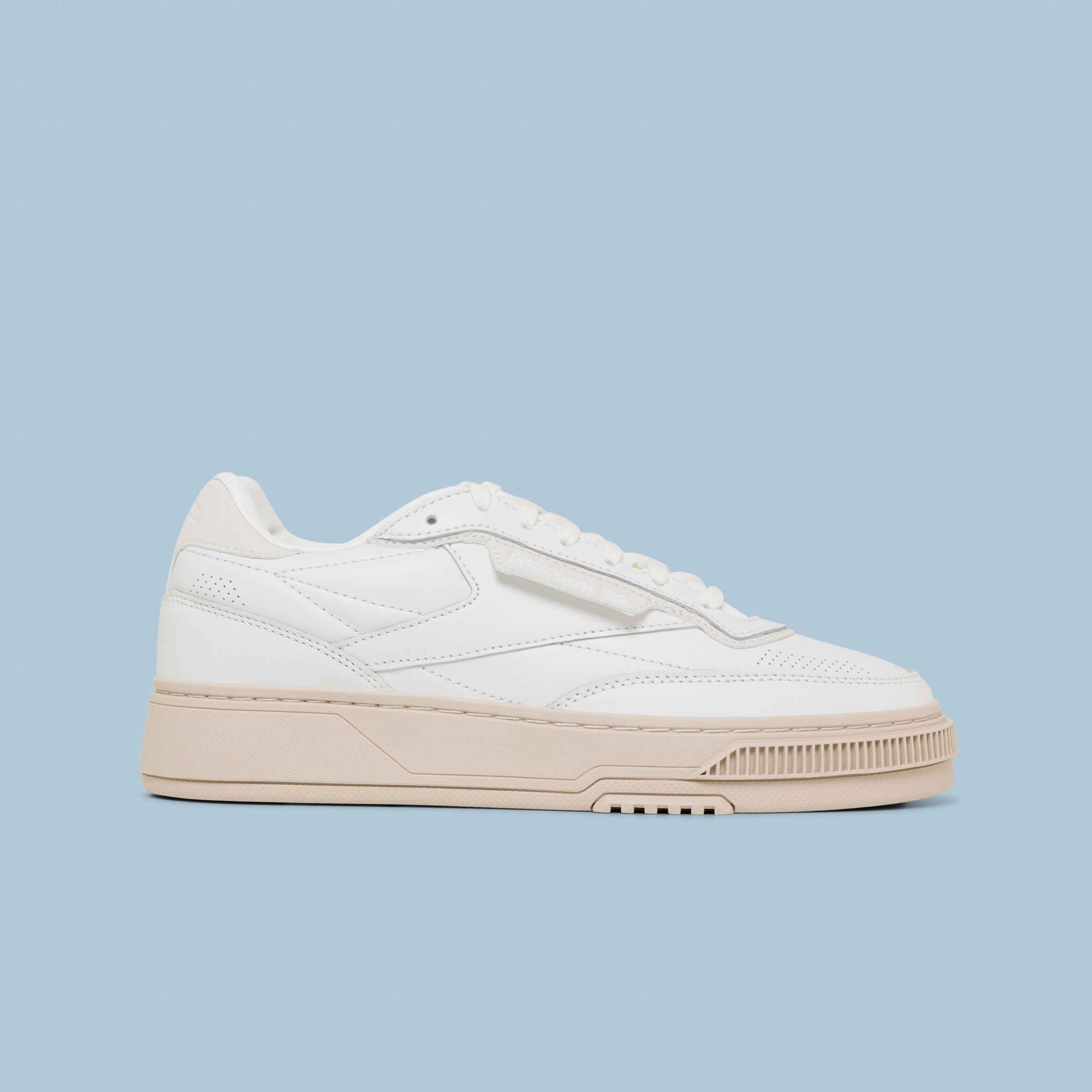 Club C Ltd White Leather